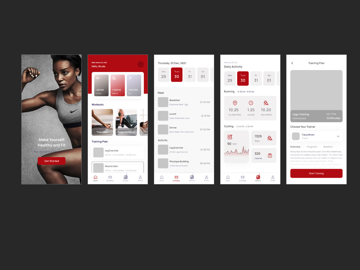 Fitness Hero header - PitchBlack Digital